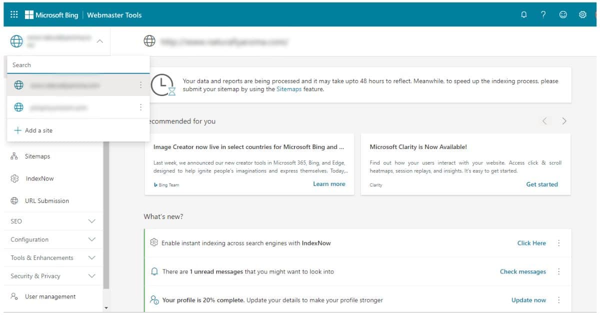 How to submit your website to Bing - KeyCommerce