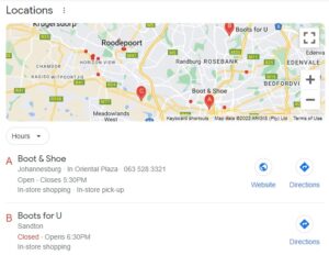 What is Google content, and where does it show on SERP?
