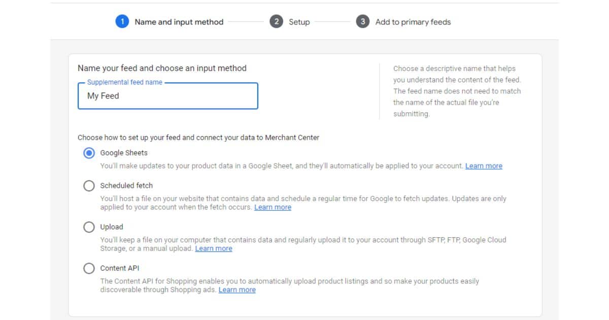 Supplemental Product Feeds - What are they & how to use them?